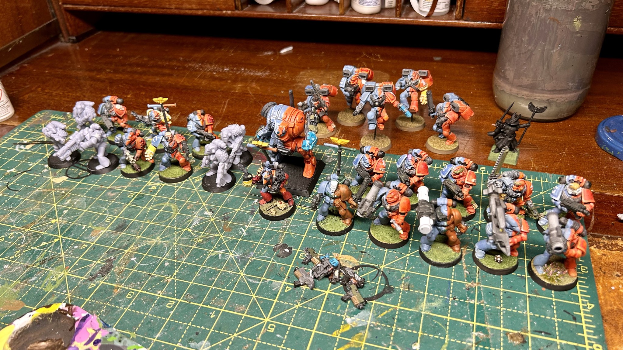 Recreating Rogue Trader Marines: T3 forever! – William's Wargames